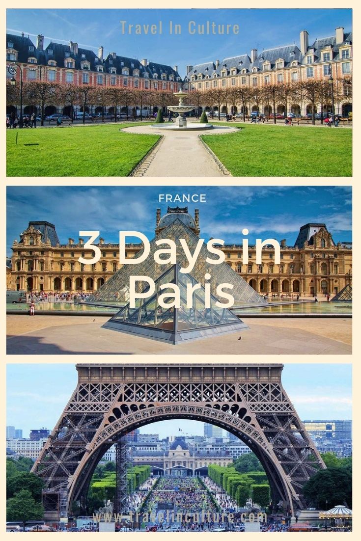 Paris Eiffel Tower, Notre-Dame and Louvre in 3 days in 2025